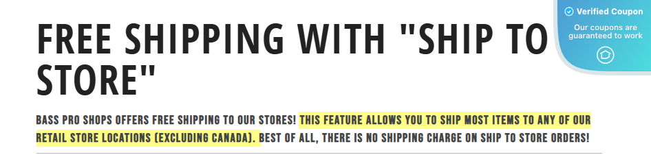 10% Off Bass Pro Shop Coupons & Promo Codes - June 2025