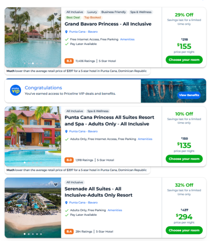 75% Off Priceline Coupons & Promo Codes - May 2025