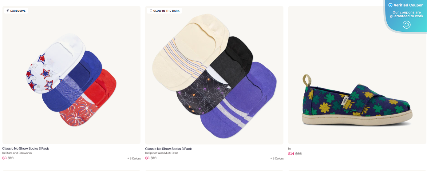 25% Off TOMS Coupons & Promo Codes - May 2025