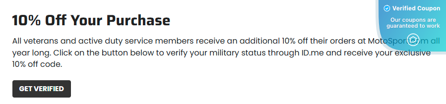 $10 Off MotoSport Coupons & Promo Codes - May 2025