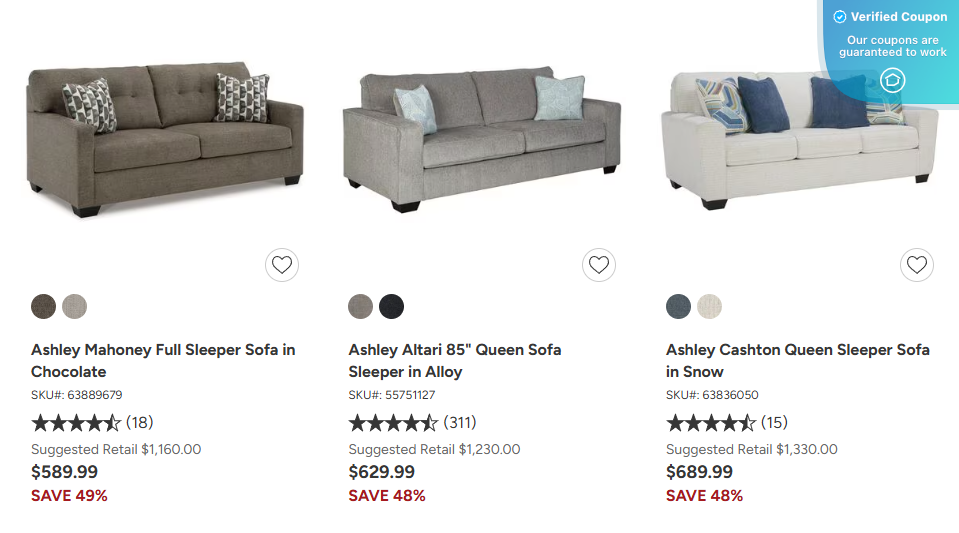 $10 Off Nebraska Furniture Mart Coupons & Promo Codes - May
