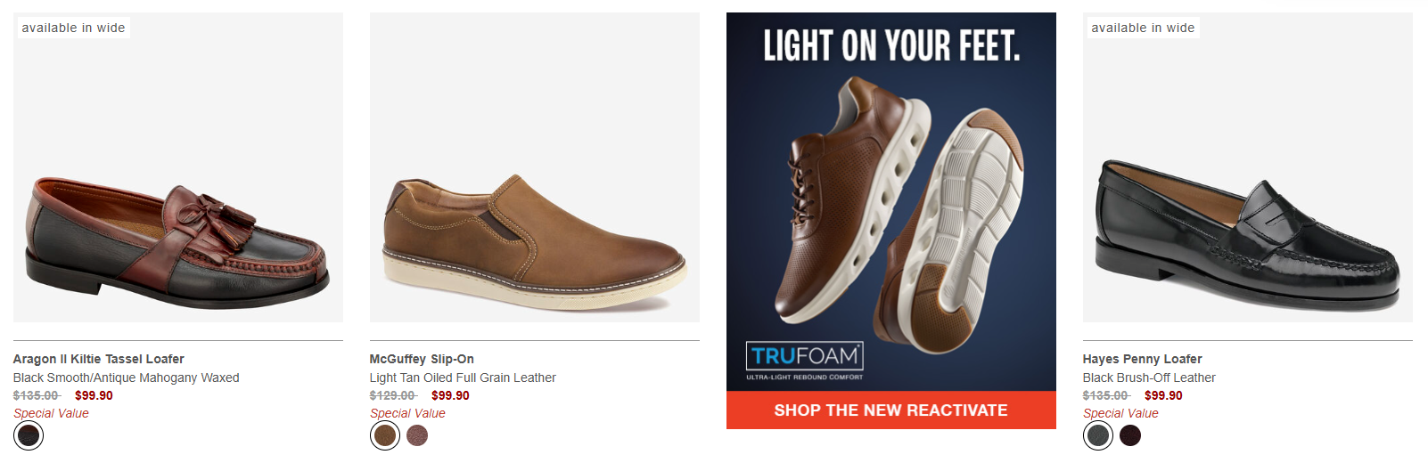 65% Off Johnston and Murphy Coupons & Promo Codes - May