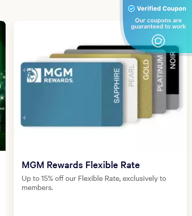 10% Off MGM Grand Coupons & Promo Codes - June 2025