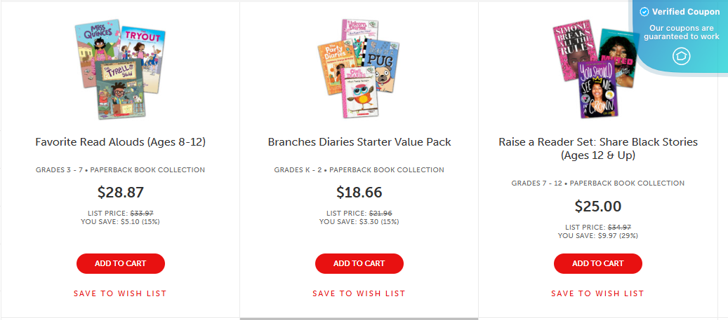 25% Off Scholastic Coupons & Promo Codes - May 2025