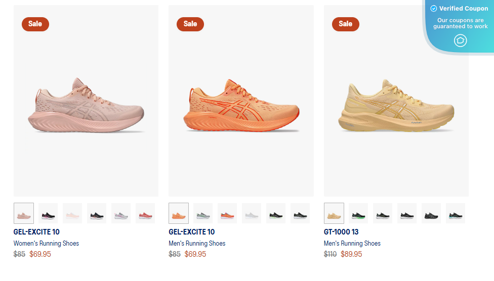 10% Off ASICS Coupons & Promo Codes - June 2025