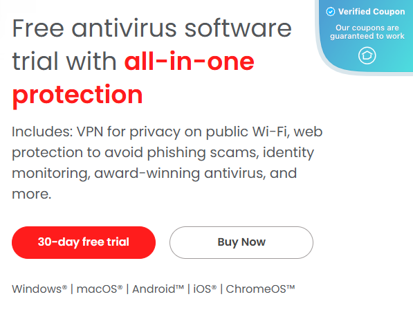 65% Off McAfee Coupons & Promo Codes - May 2025