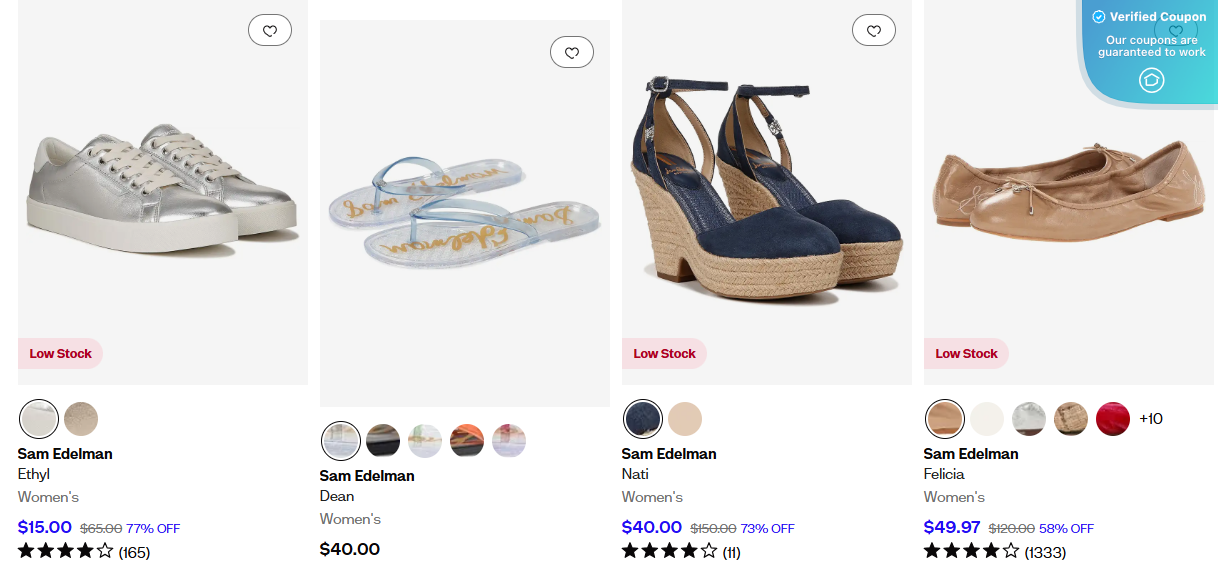 Zappos Coupons - Up to 10% Off (No Codes Needed)