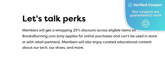 Brooks Running Coupons - Up to 20% Off (No Code Needed)