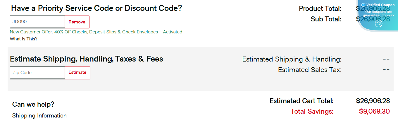 $50 Off Deluxe Checks Coupons & Discount Codes - May 2025