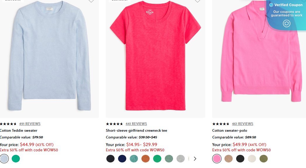 20% Off + J Crew Factory Coupons & Promo Codes – June 2025