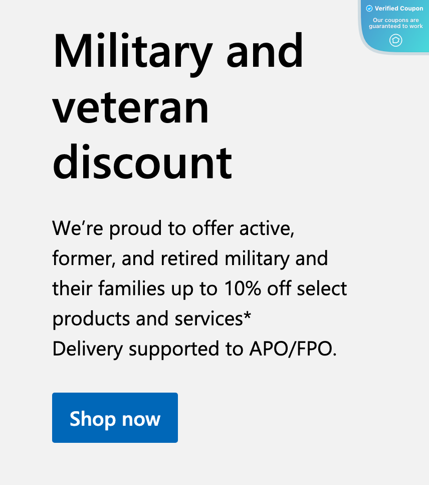 10% Off Microsoft Store Coupons & Promo Codes - June 2025