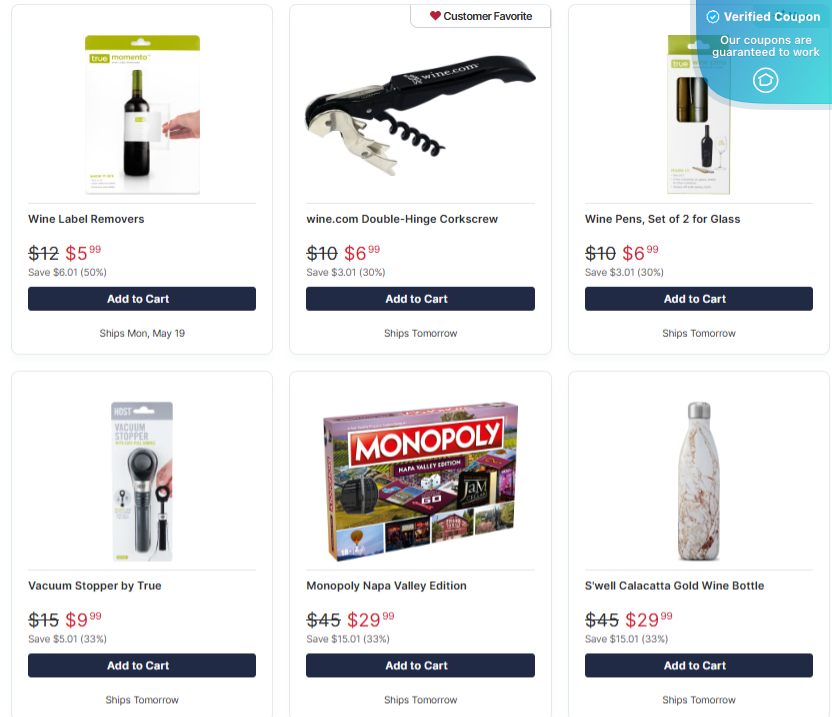 $20 Off Wine.com Coupons & Promo Codes - May 2025