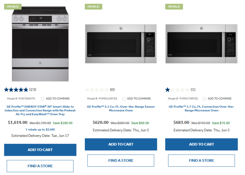 40% Off GE Appliances Coupons & Promo Codes - June 2025