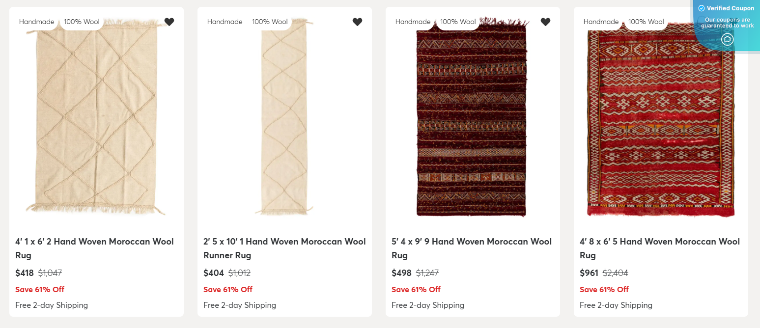 Rugs.com Coupons - Up to 10% Off (No Codes Needed)