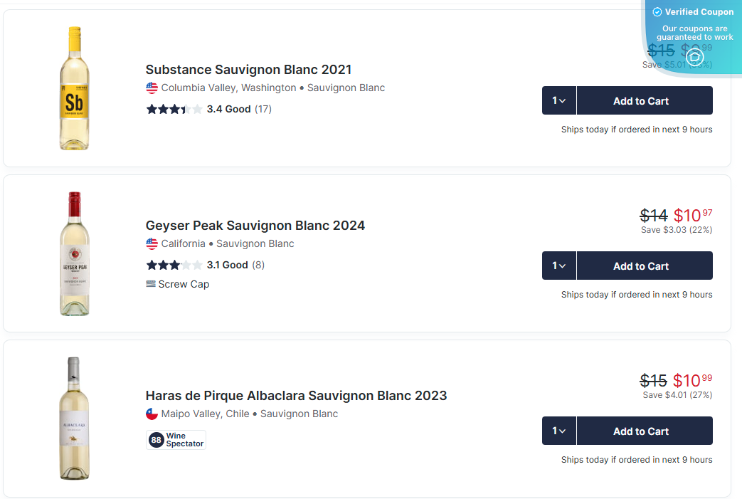 $20 Off Wine.com Coupons & Promo Codes - June 2025