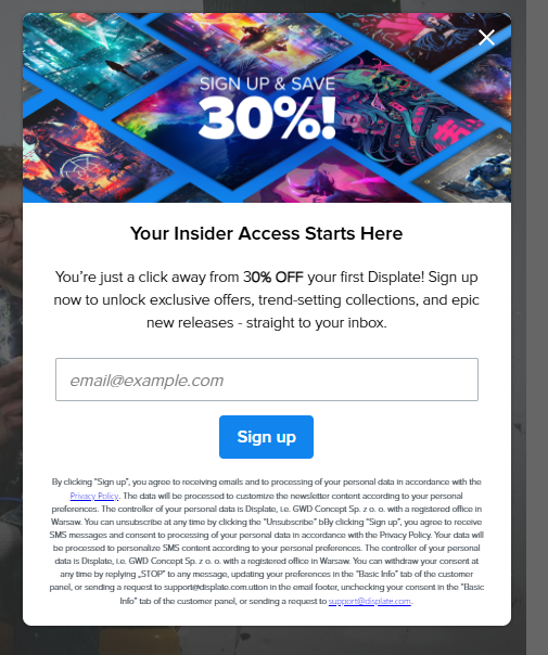 30% Off + Displate Coupons & Promo Codes – August 2025