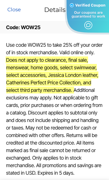 50% Off Avenue Coupons & Promo Codes - May 2025