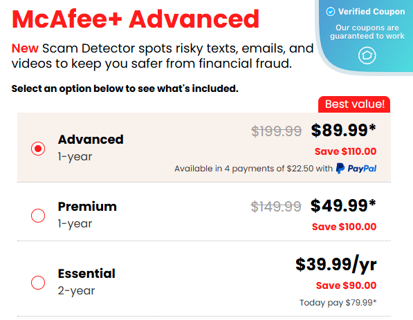 McAfee Deals – Save Now (No Codes Needed in June 2025)