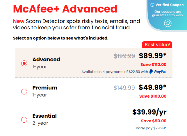 McAfee Deals – Save Now (No Codes Needed in June 2025)