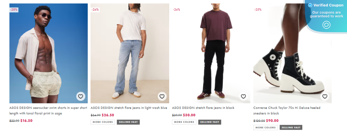 20% Off ASOS Coupons & Promo Codes - June 2025