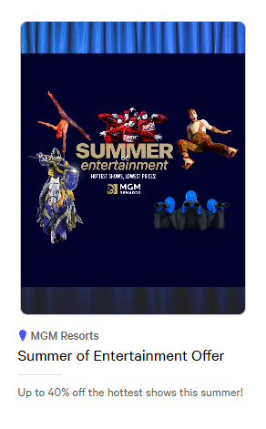 10% Off MGM Grand Coupons & Promo Codes - June 2025