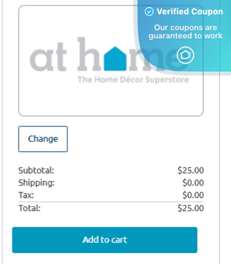 At Home Coupons - Up to 15% Off (No Codes Needed)