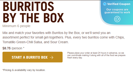 Chipotle Coupons & Promo Codes - June 2025