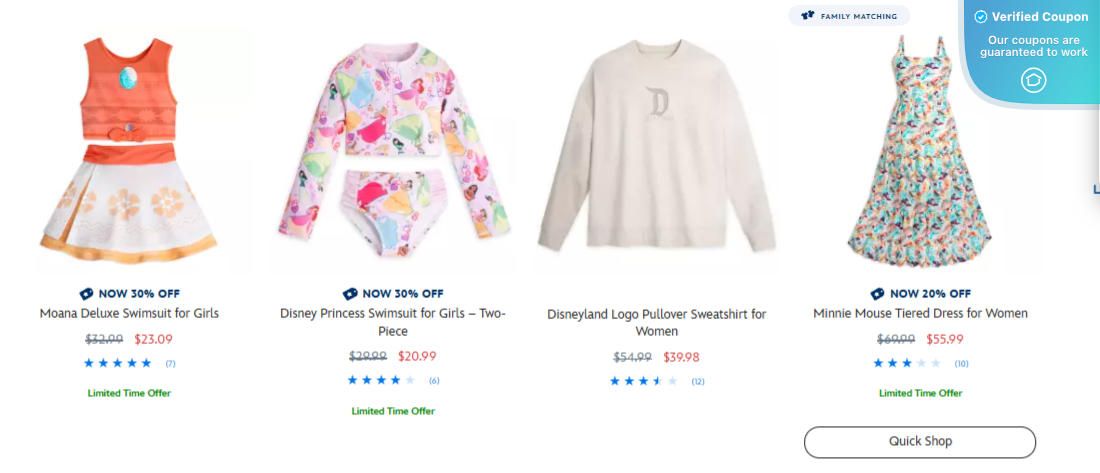 10% Off Disney Store Coupons & Promo Codes - June 2025