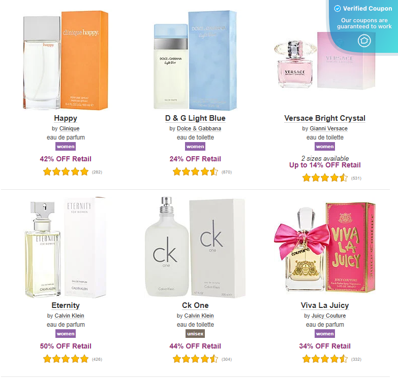50% Off FragranceNet Coupons & Promo Codes - June 2025