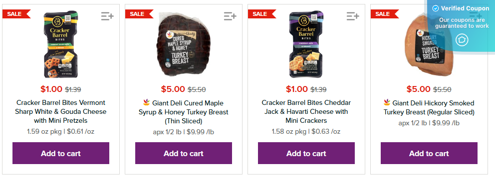 $25 Off Giant Food Coupons & Promo Codes - June 2025