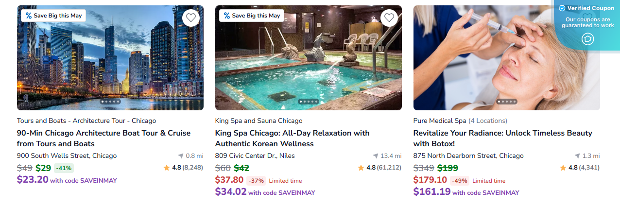 75% Off Groupon Coupons & Promo Codes - May 2025