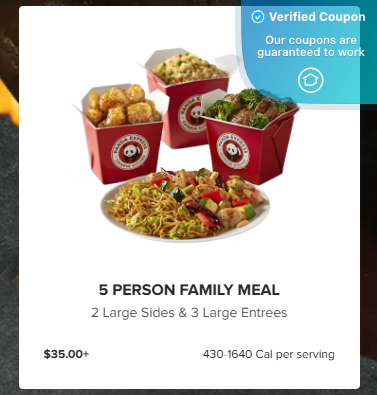 Panda Express Deals - Use our Promo Code for June 2025