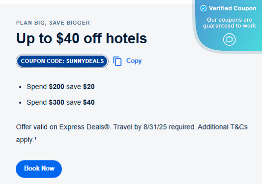 Priceline Promo Codes - Save up to $40 in Jul 25