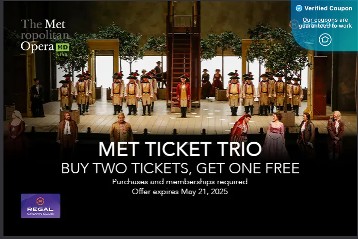 21 Regal Cinemas Deals - Save Instantly