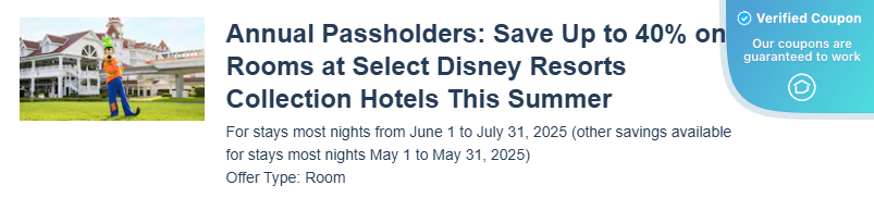 50% Off Disney World Coupons & Promo Codes - May 2025
