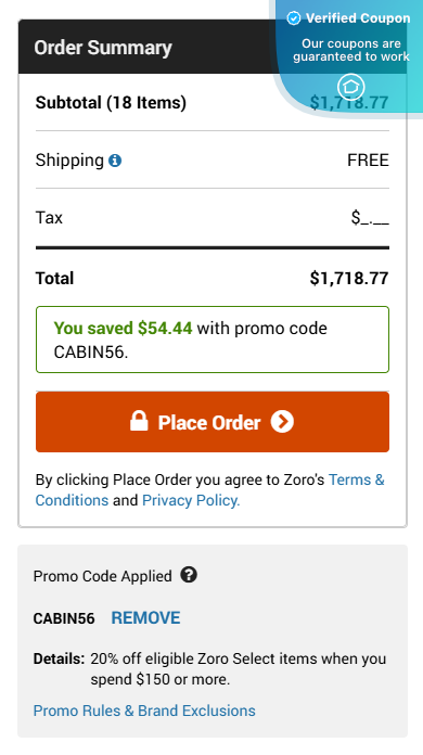 20% Off Zoro Coupons & Promo Codes - May 2025