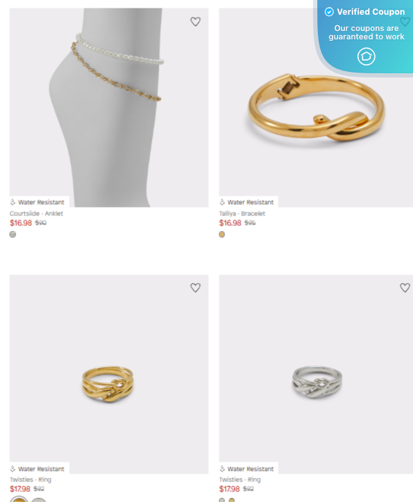 Aldo Coupons - Up to 15% Off (No Codes Needed in July)