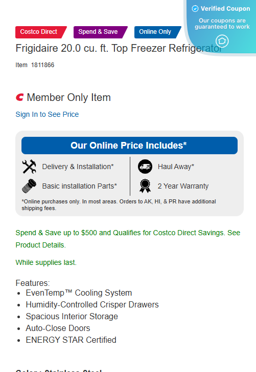 20% Off Costco Coupons & Promo Codes - June 2025