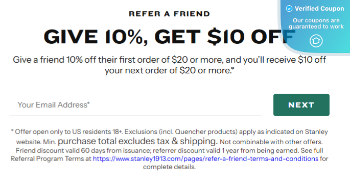 20% Off + Stanley Coupons & Discount Codes – June 2025 20% Off + Stanley Coupons & Discount Codes – June 2025