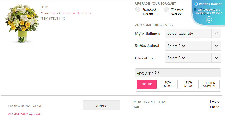 33% Off + Teleflora Coupons & Promo Codes – August 2025