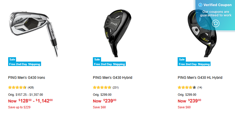 The Golf Warehouse - Coupons & Promo Code for June 2025