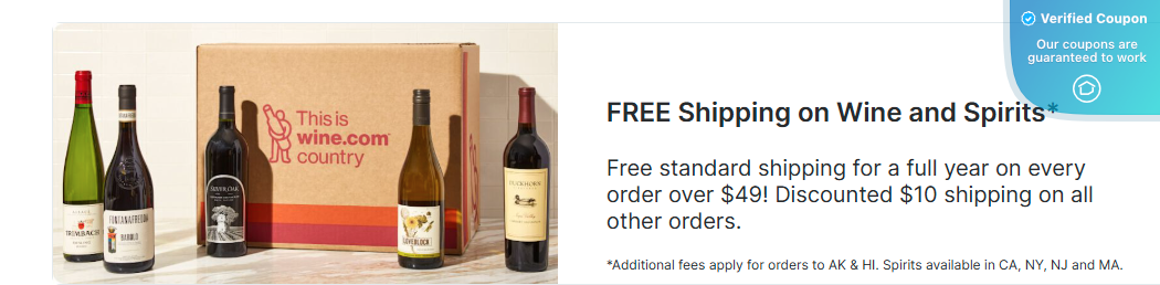 $20 Off + Wine.com Coupons & Promo Codes – June 2025