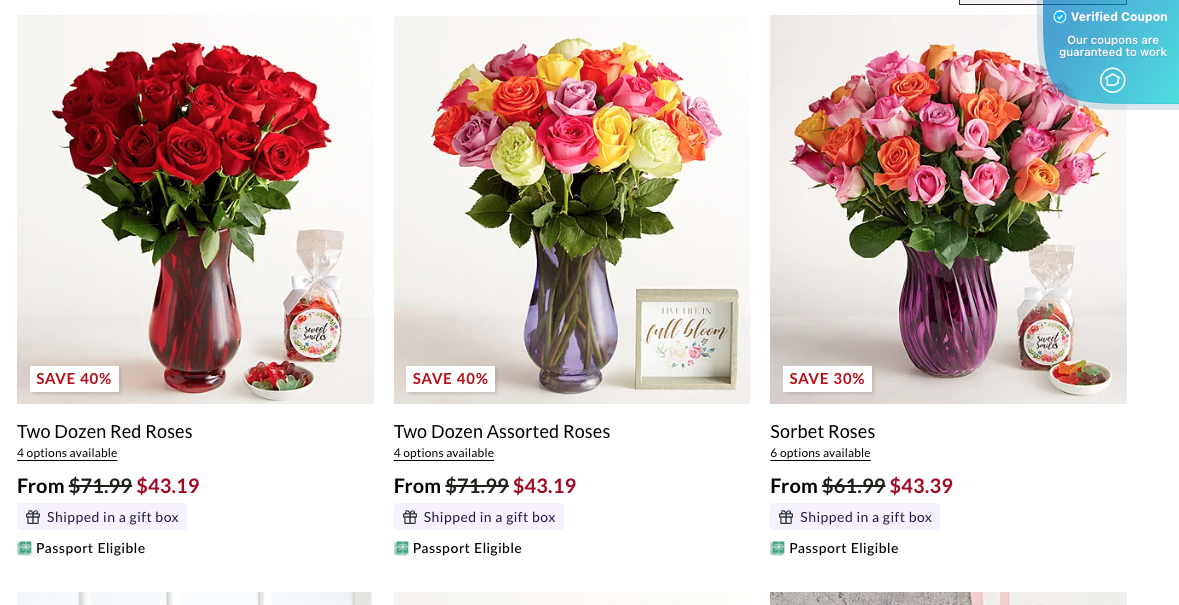30% Off 1800Flowers Coupons & Promo Codes - June 2025