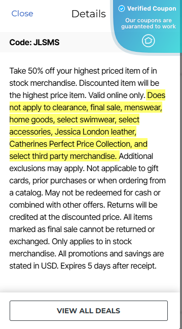 50% Off Avenue Coupons & Promo Codes - May 2025