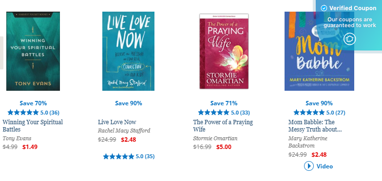 192 Christian Book Coupons & Promo Codes for June 2025