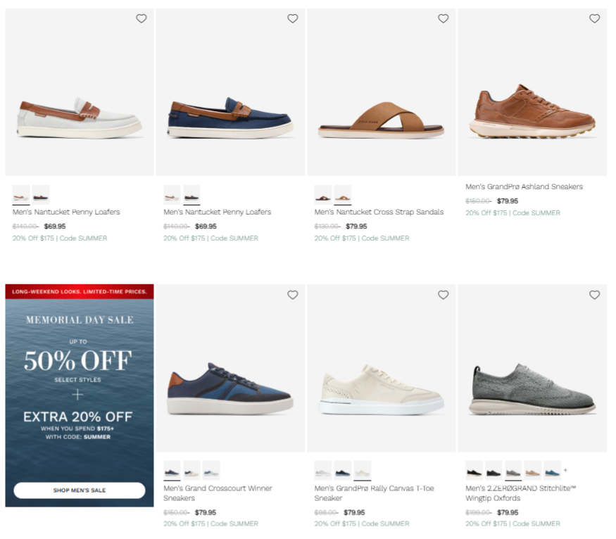Cole Haan Coupons - Up to 15% Off (No Codes Needed)