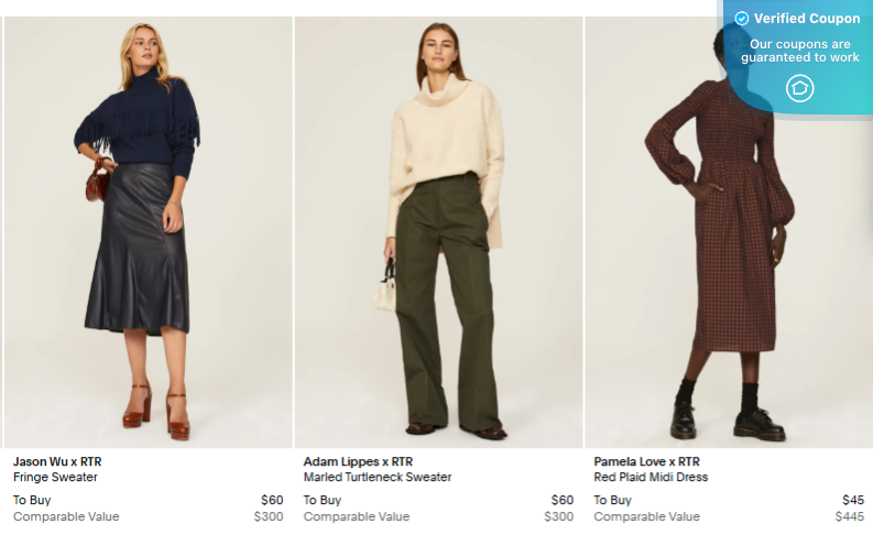 Save up to 15% with Rent The Runway Promo Codes in Jun