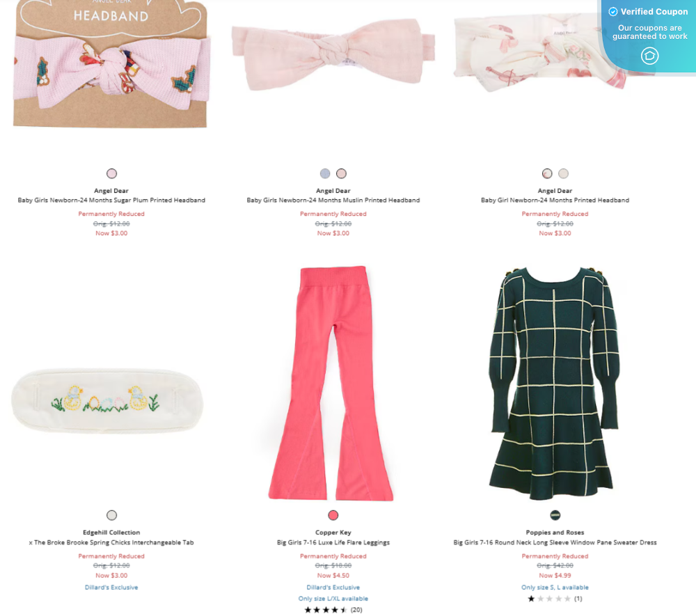 Dillard's Coupons - Up to 10% Off (No Codes Needed)
