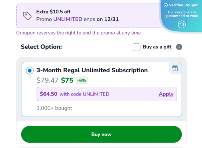 75% Off Groupon Coupons & Promo Codes - May 2025