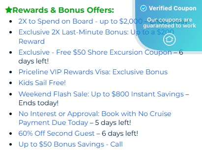 Save up to 15% with Priceline Promo Codes in June 2025